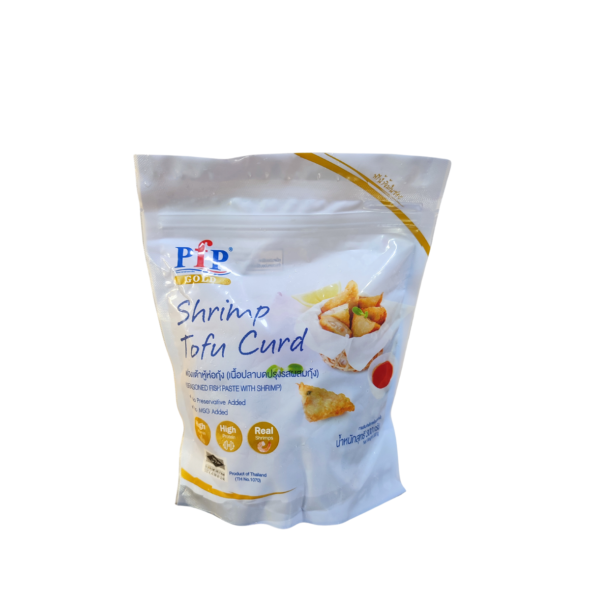 New Surimi- Frozen Shrimp Tofu Curd Gold (Seasoned Fish Paste w/ shrim ...